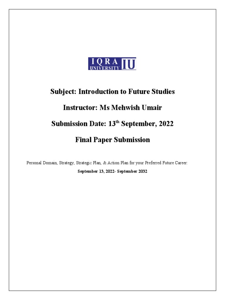 Rameez Ahmed Ifs Individual Assignment (54471) | PDF | Investing | Economies