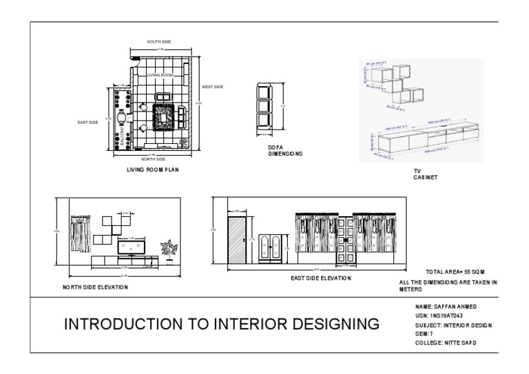 Living Room Plan | PDF