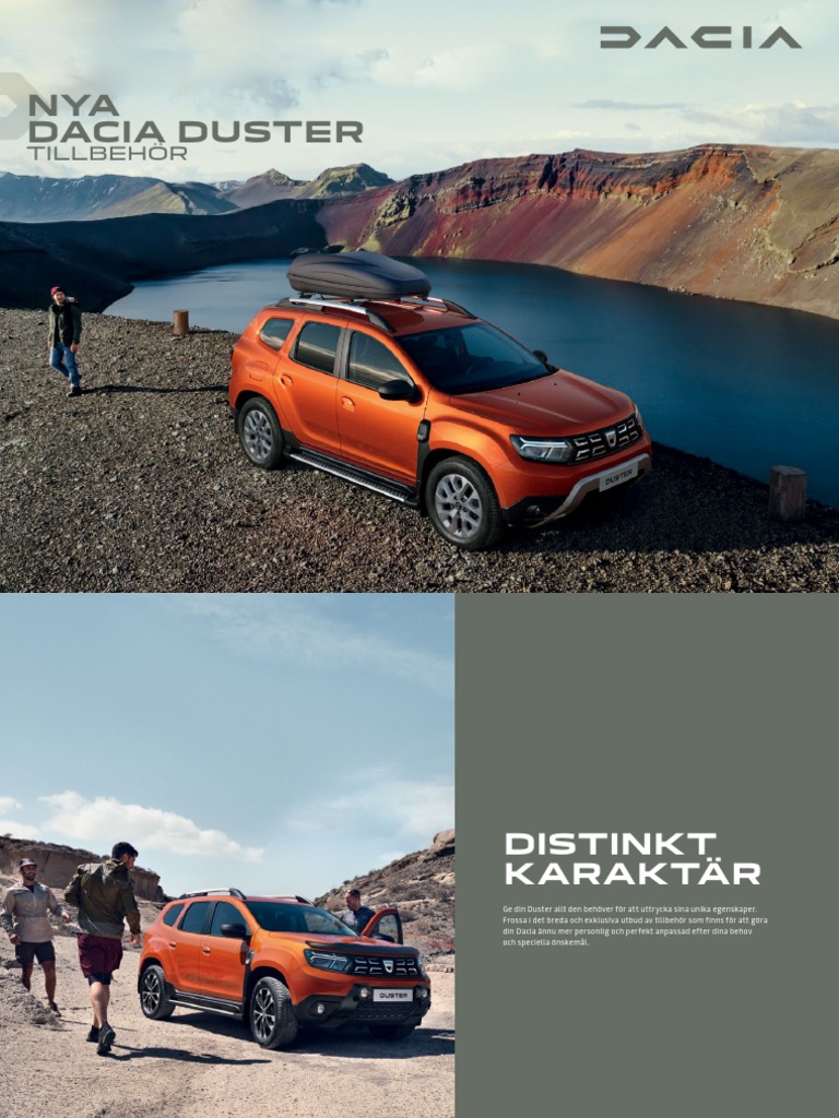 Dacia Duster Tillbehor | PDF