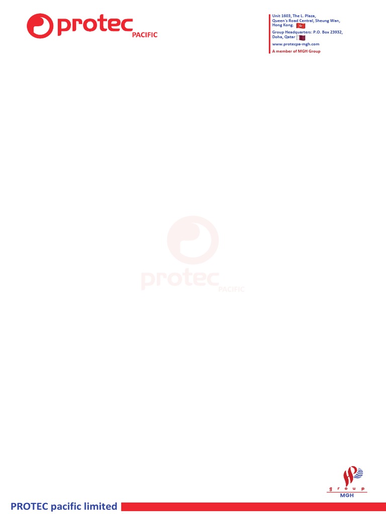 PROTEC Pacific Ltd Contact Info | PDF