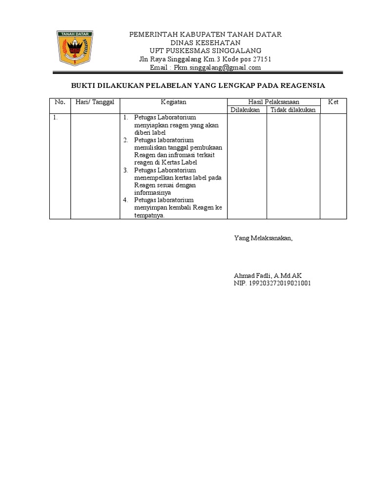 Bukti Pelabelan | PDF