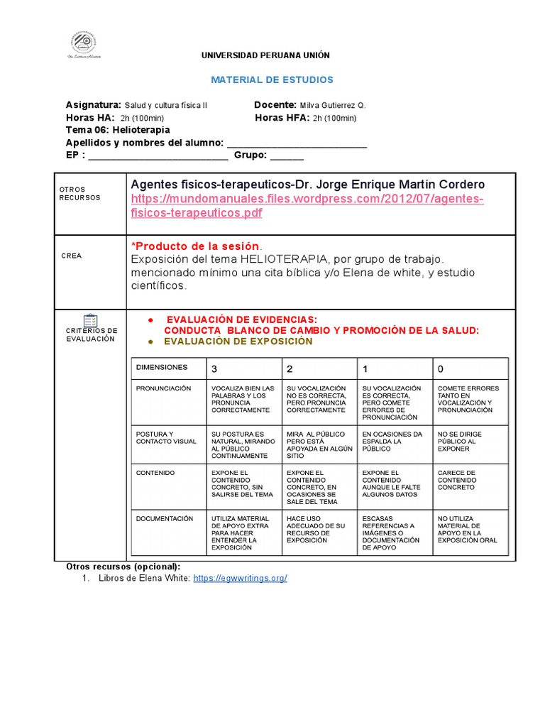 Agentes Fisicos-Terapeuticos-Dr. Jorge Enrique Martín Cordero | PDF