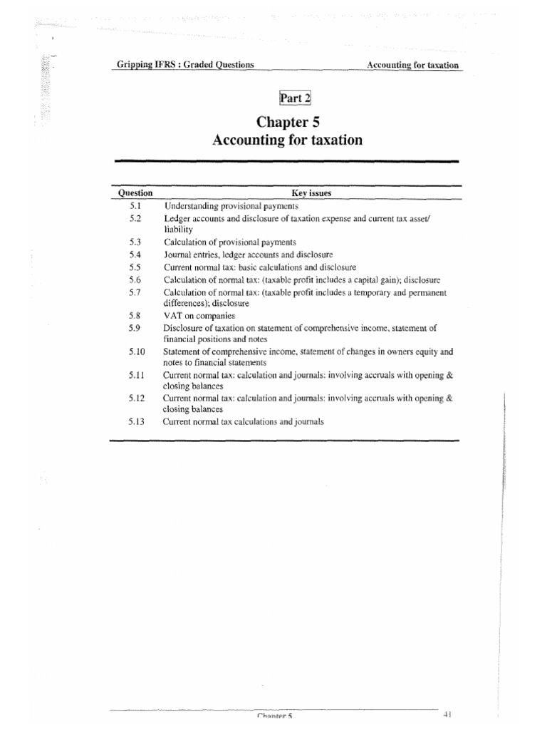 Taxation Practice Q (1) IAS-12 | PDF