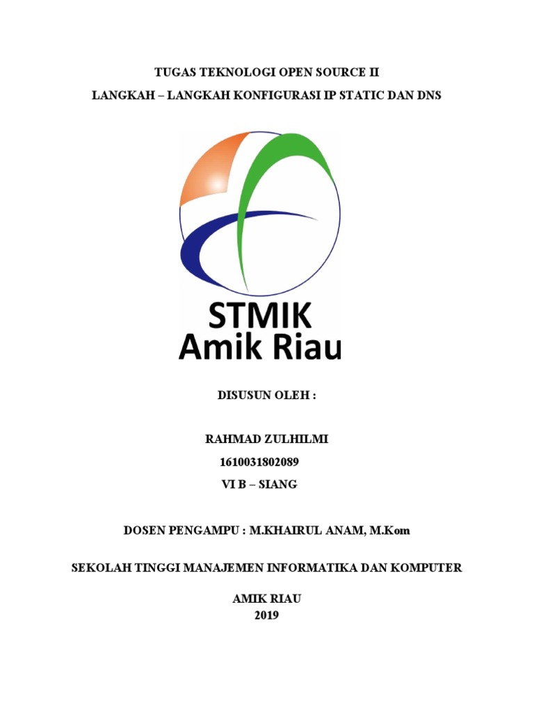 Tugas Teknologi Open Source Ii | PDF