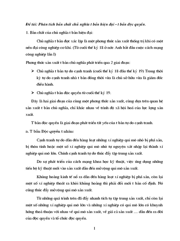 (123doc) - Phan-Tich-Ban-Chat-Chu-Nghia-Tu-Ban-Hien-Dai-Tu-Ban-Doc-Quyen | PDF