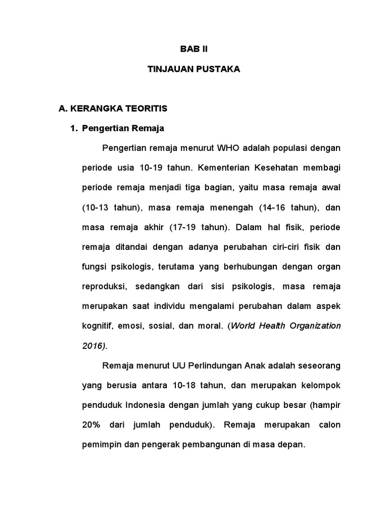 Pengertian dan Dampak Pernikahan Dini | PDF