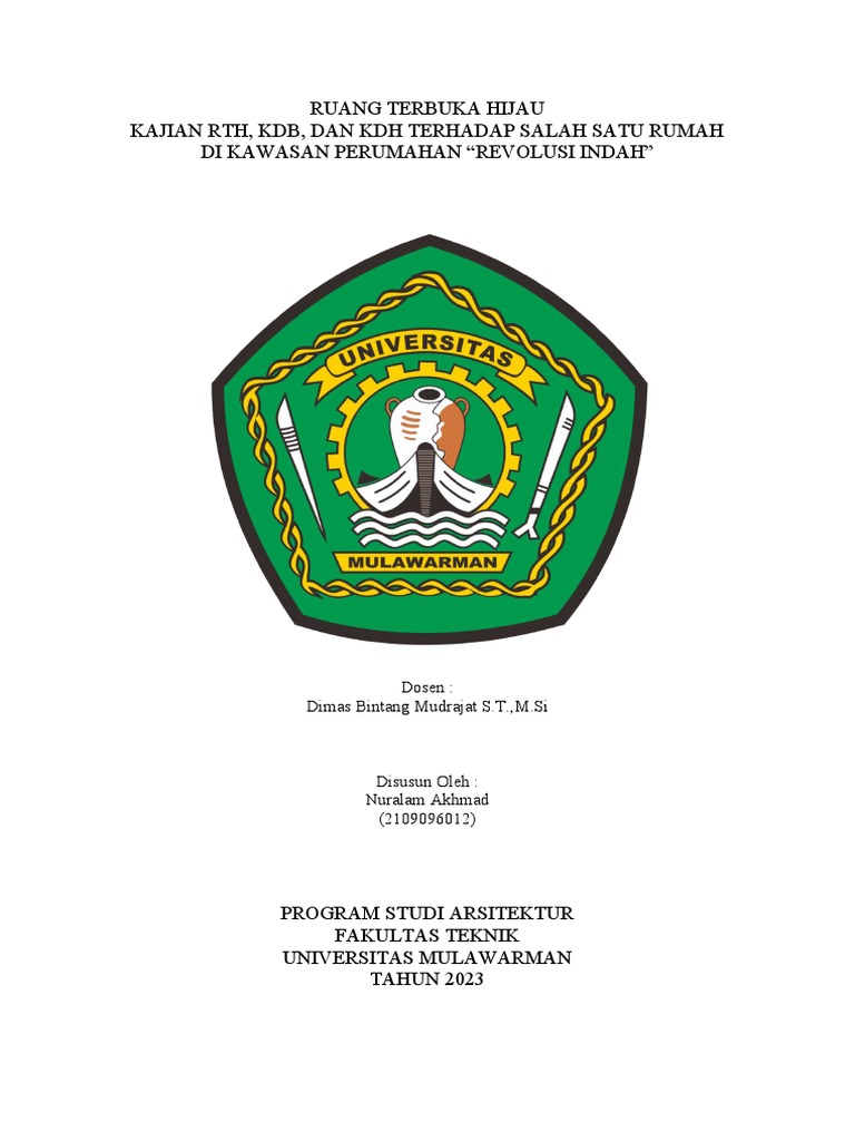 Laporan Hasil Pengamatan Dan Kajian RTH, KDB Dan KLB | PDF