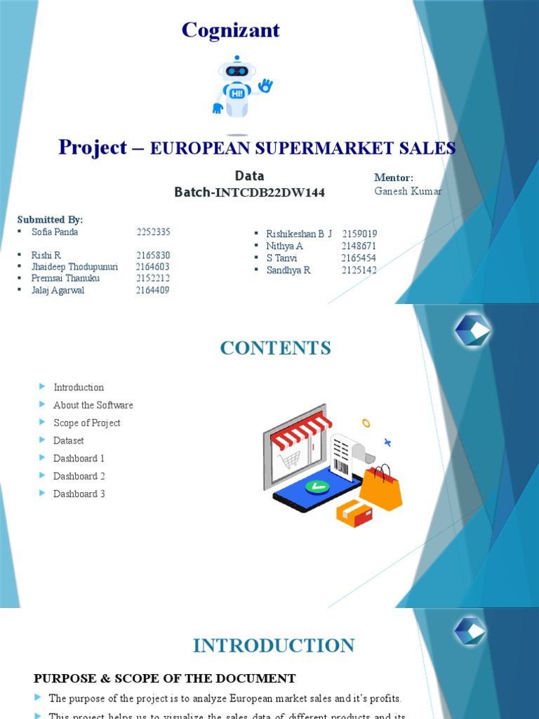 CTS Final Project | PDF | Pie Chart | Sales