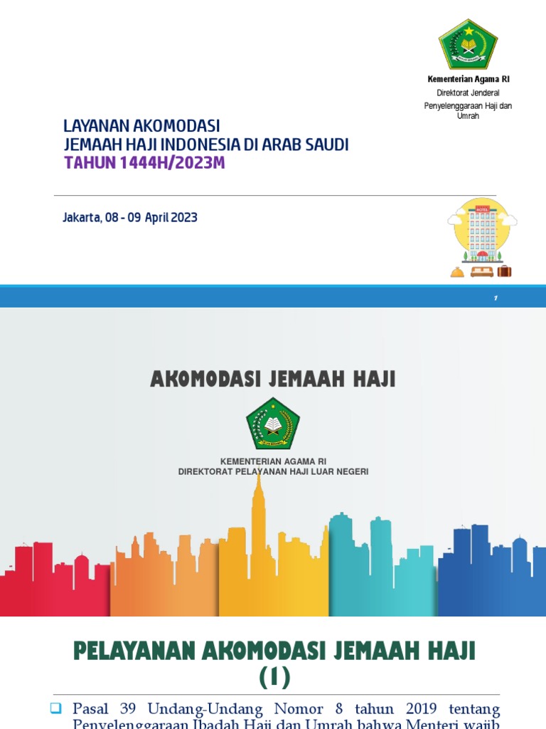 AKOMODASI JEMAAH HAJI | PDF