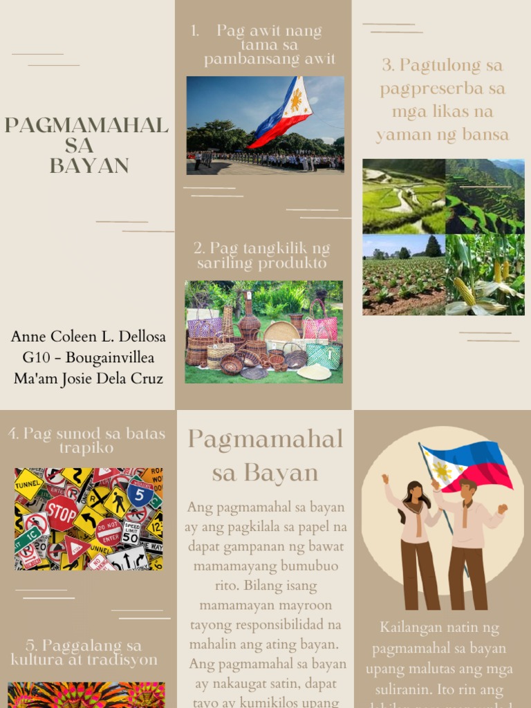 Pagmamahal SA Bayan: 3. Pagtulong Sa Pagpreserba Sa Mga Likas Na Yaman ...