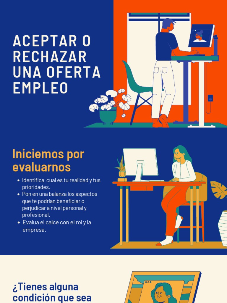 Aceptar O Rechazar Una Propuesta De Empleo Pdf
