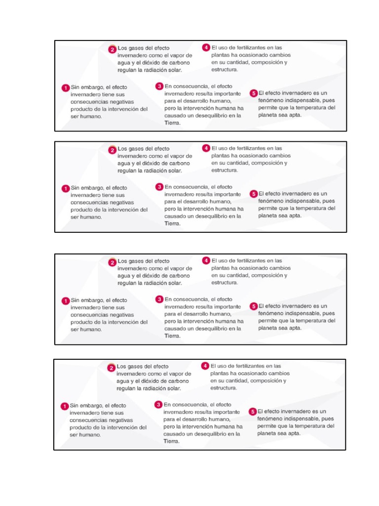 Rompecabezas de Texto Informativo | PDF