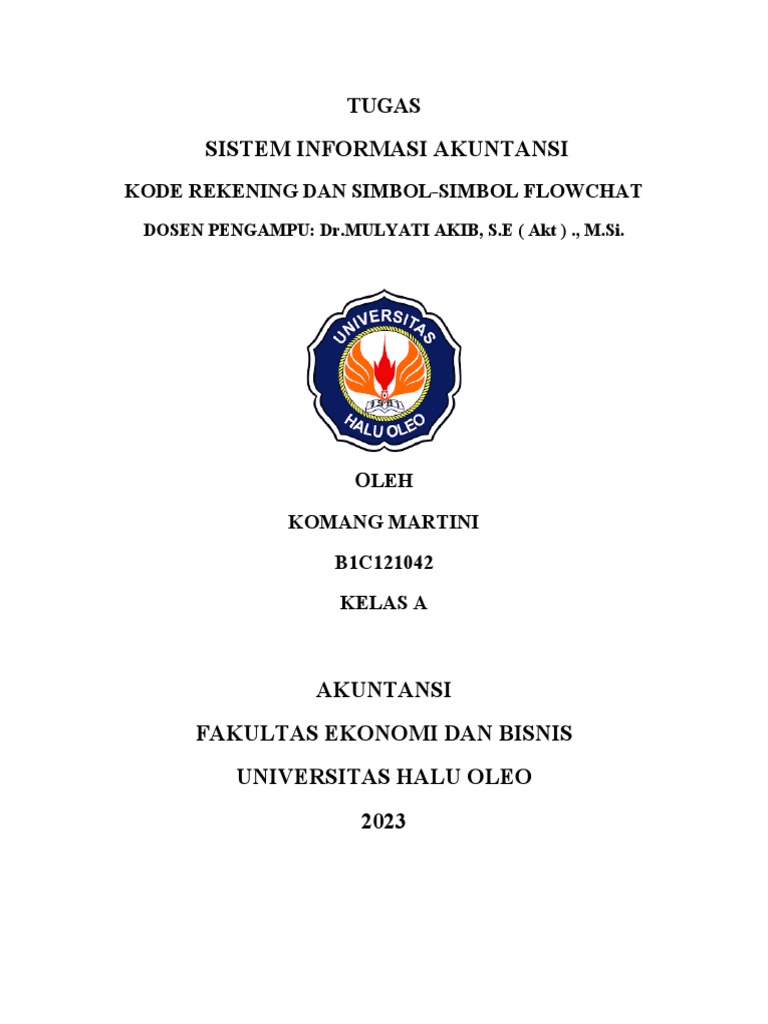 Flowchart Dan Kode Akun | PDF