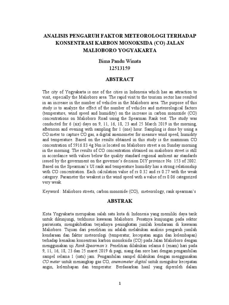 00 INTISARI SKRIPSI | PDF | Wind Speed | Physical Quantities