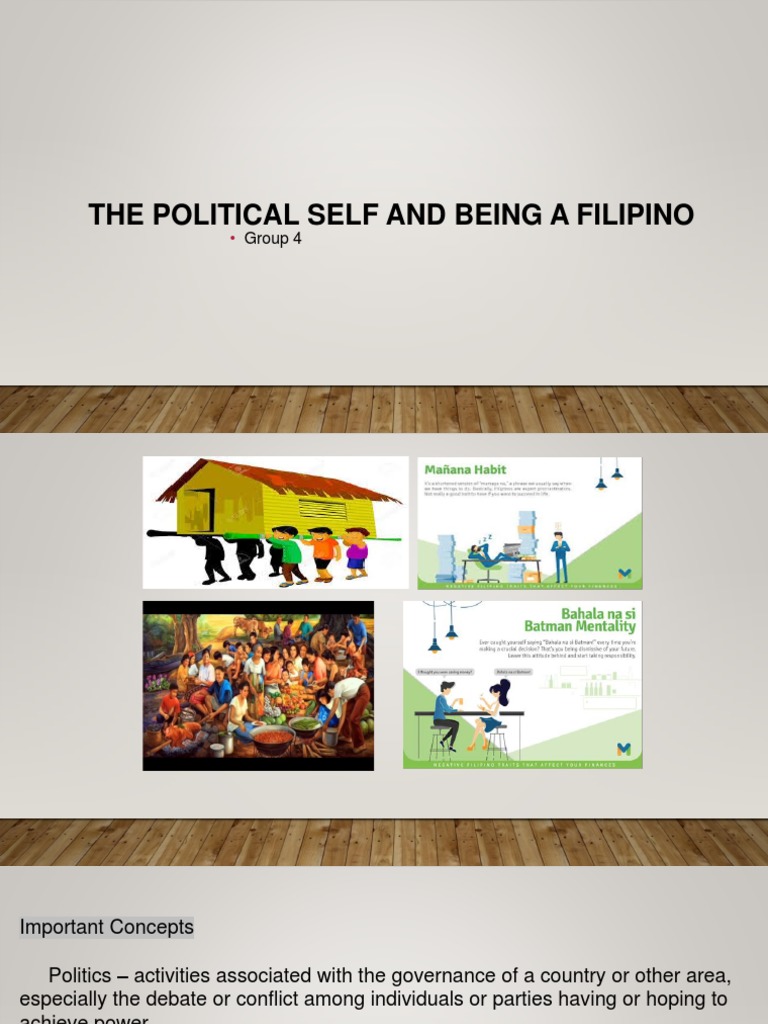 The POLITICAL SELF and Being A Filipino Group4 | PDF | Democracy ...