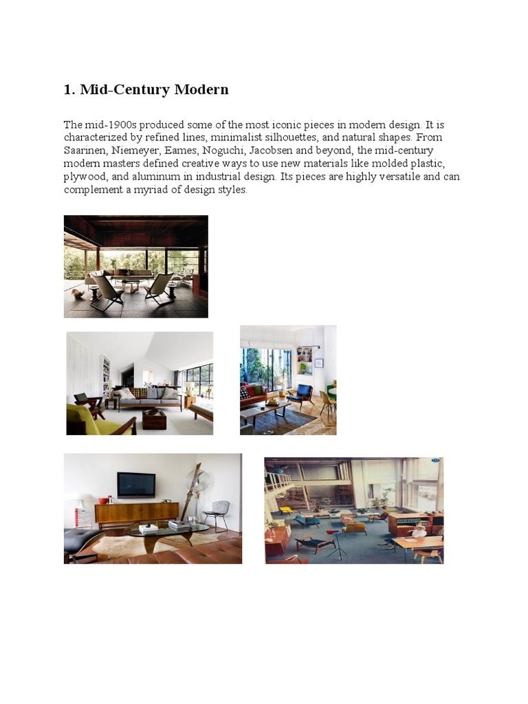 Mid-Century Modern | PDF