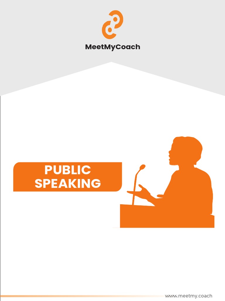 MMC - Public Speaking Curriculum | PDF