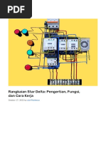 Rangkaian Star Delta Otomatis 3 Fase | PDF