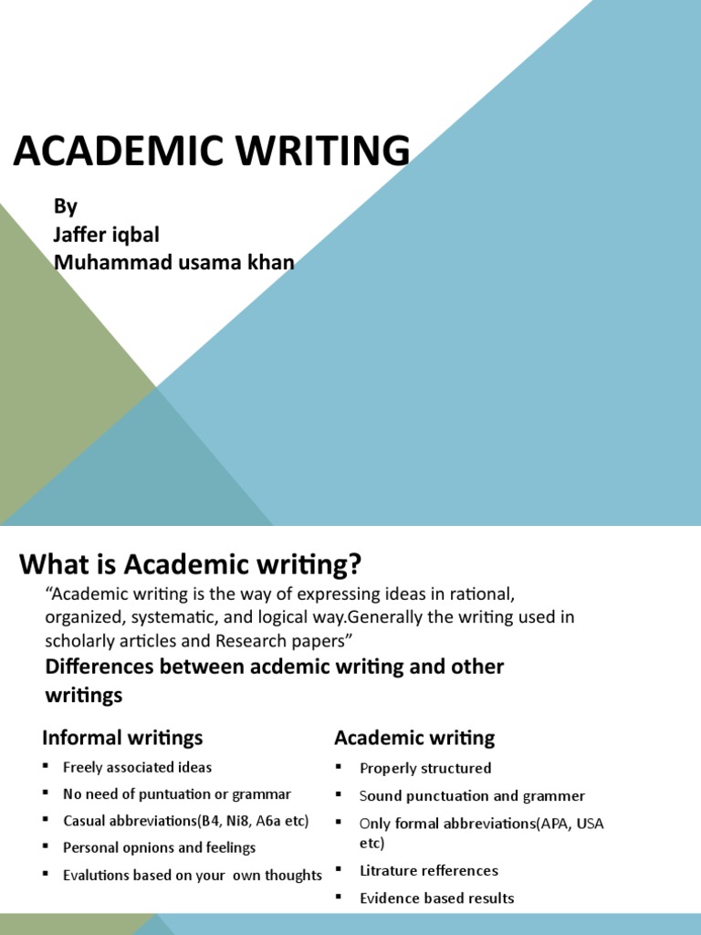 Understanding Academic Writing Essentials | PDF | Citation | Information
