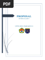 Contoh Proposal Outing Class | PDF