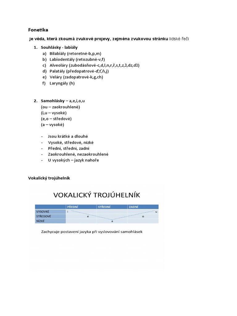 Fonetika | PDF