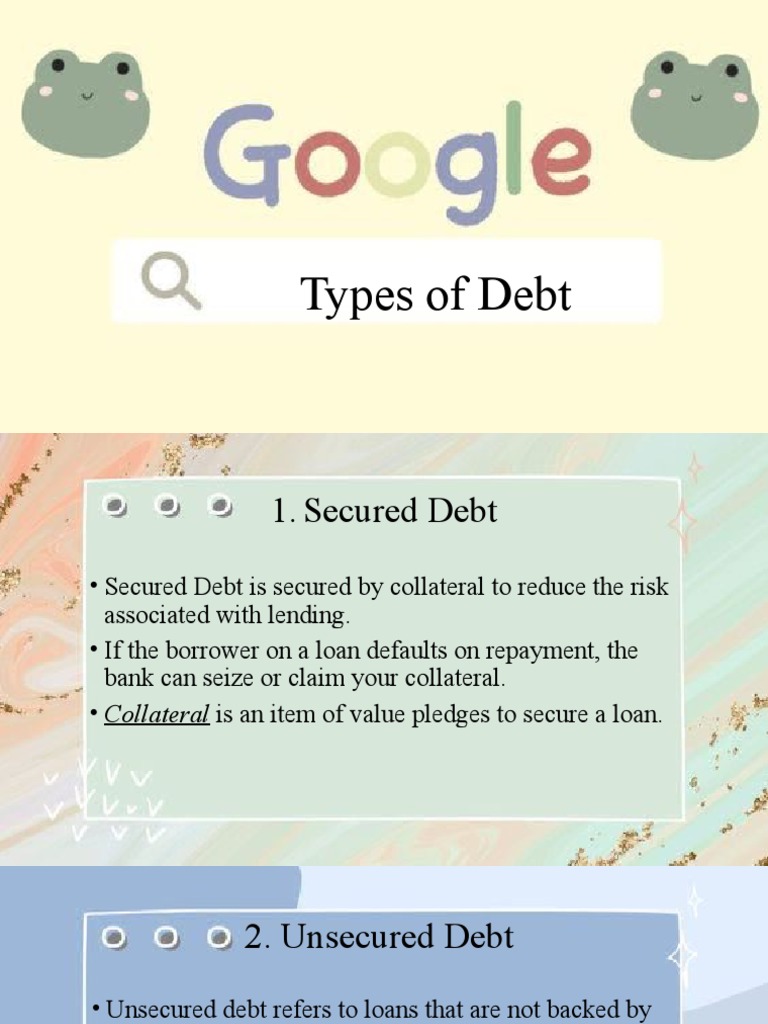 Types of Debt | PDF