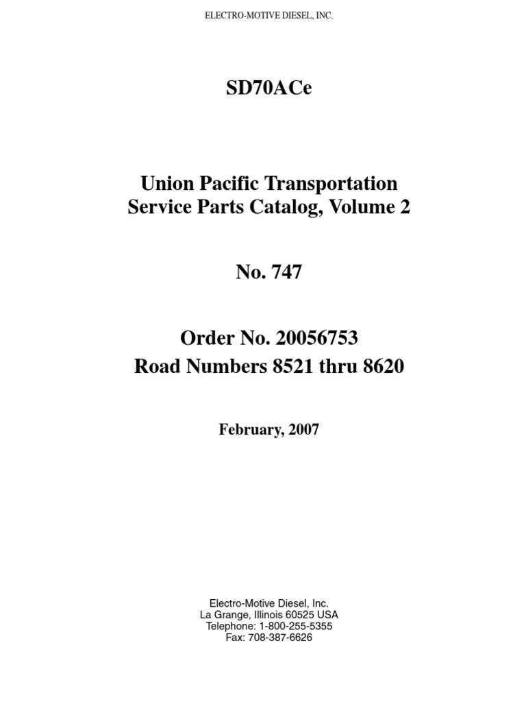 C00747V2ED-1Ed Feb2007 | PDF | Lubricant | Electric Motor