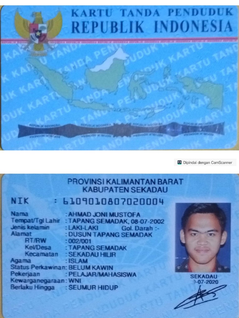 Ahmad Joni Mustofa KTP | PDF