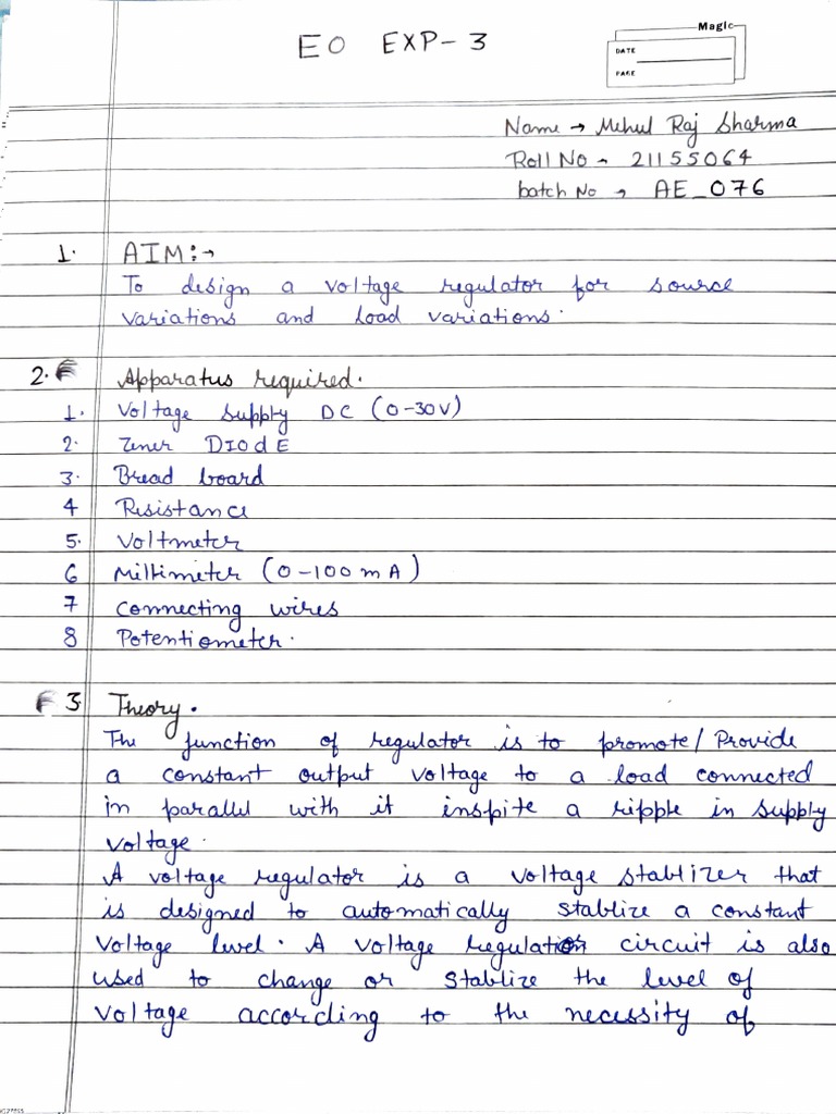 Eo Lab Exp 3 | PDF