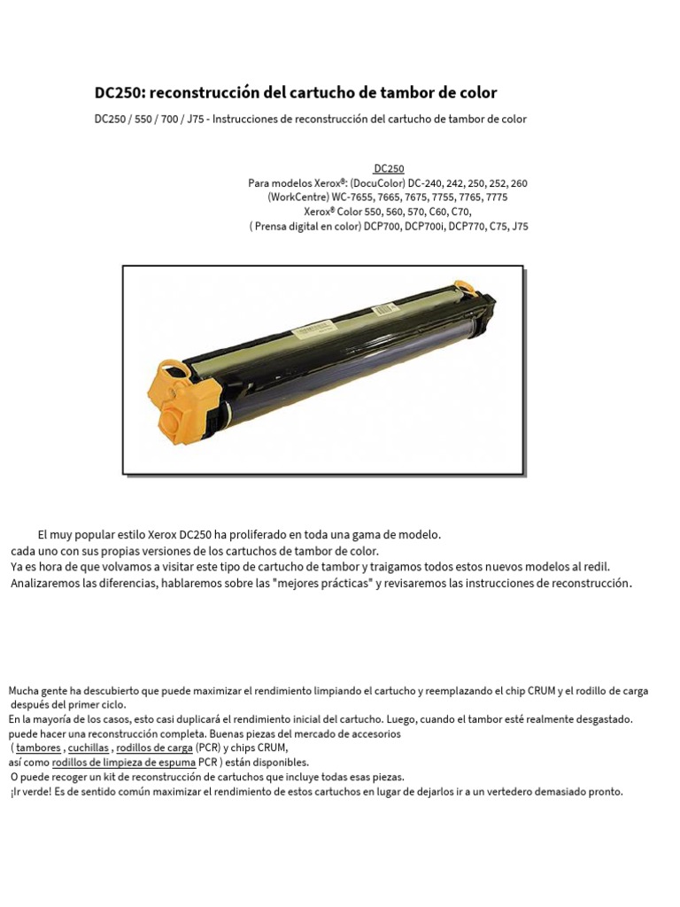 DC250 Cilindro | PDF | Bienes manufacturados