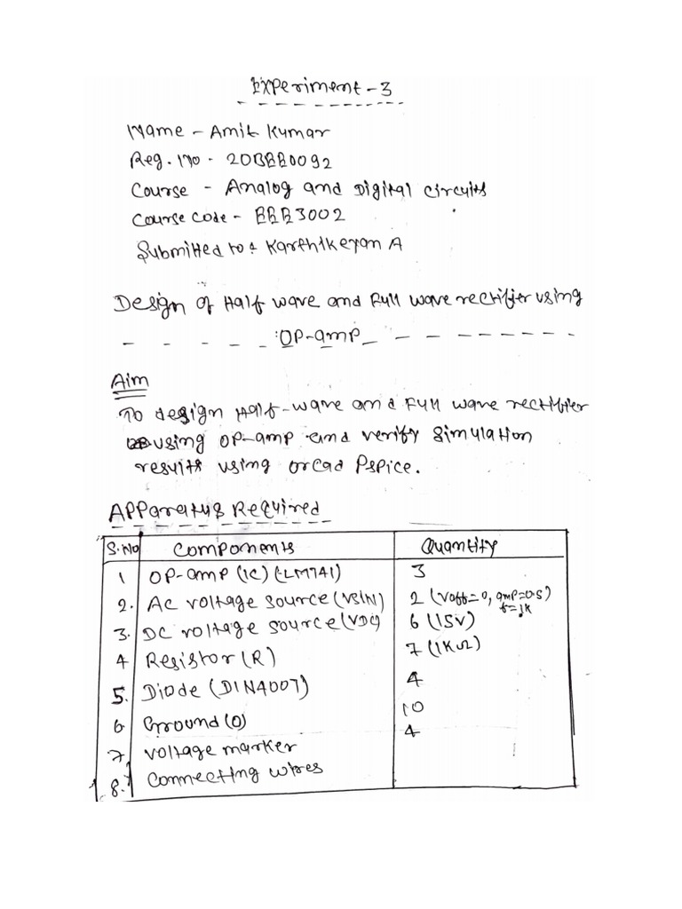 Adc Experiment 3 | PDF