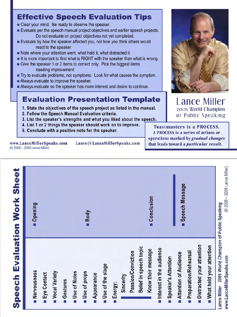 Lance Miller Speech Evaluation TIPS 4x6 Compressed | PDF