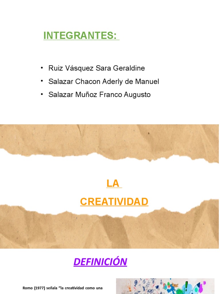 Características y Tipos de Creatividad | PDF | Apple Inc. | Creatividad