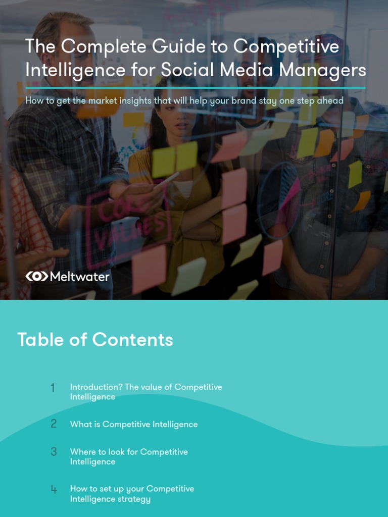 Competitive Intelligence for Social Media | PDF