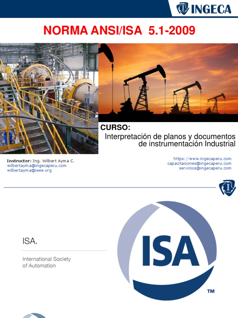 Tema 9. Norma ANSI ISA 5.1 - 2009 (CIISET2022-1) | PDF | Controlador ...