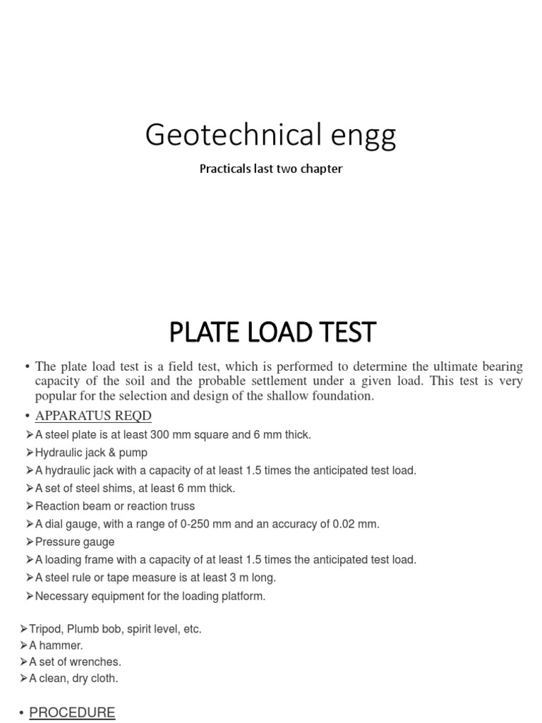 GEOTECH | PDF | Civil Engineering