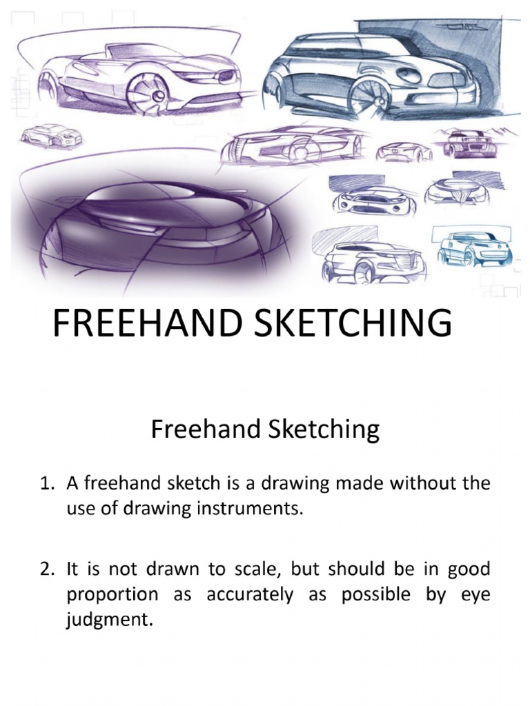 Free Hand Sketching | PDF