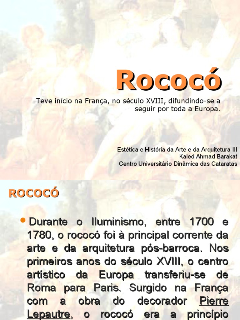04 Rococó | PDF | Barroco | Estética