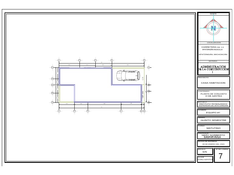 EV-U4-PLANO Conjunt o Azotea | PDF
