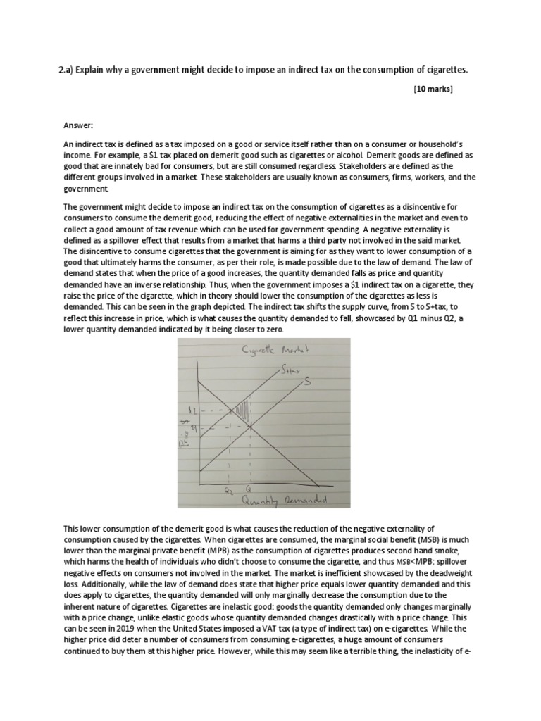 Paper 1 Exemplar Peer Assessment Activity | PDF | Taxes | Indirect Tax