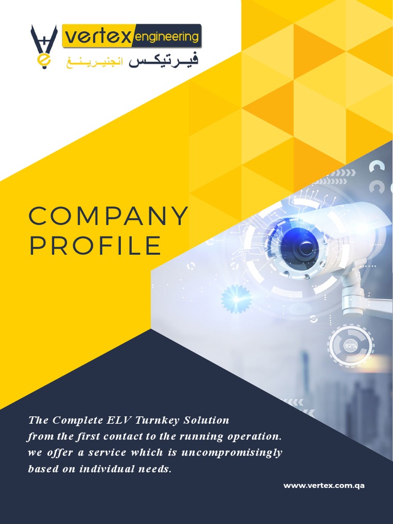 Company Profile - ELV Solution | PDF | Building Automation | Computer ...