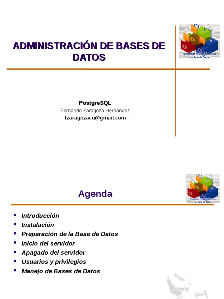 Curso Postgres Administracion Basica | PDF | Bases de datos | Postgre Sql
