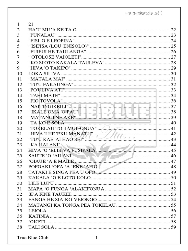 Untitled | PDF | Tonga