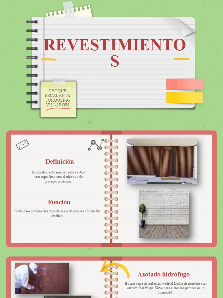 Revestimientos Obra Fina | PDF | Mortero (Albañilería) | Loseta