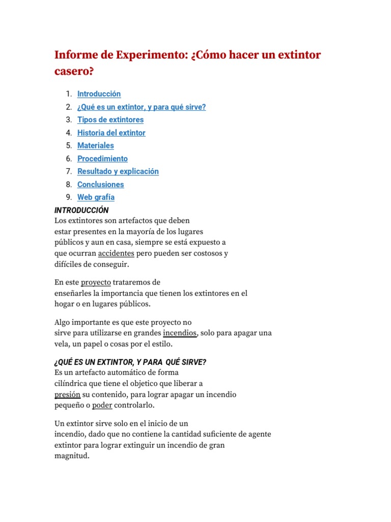 Informe de Experimento | PDF | Materiales | Química