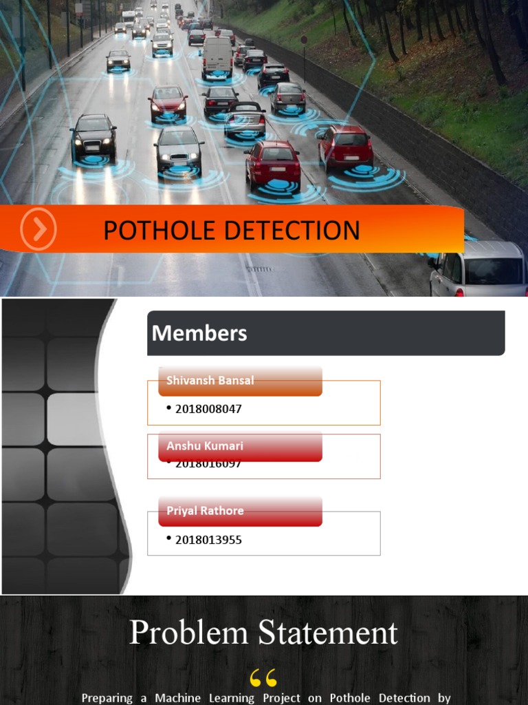 Pothole Detection | PDF | Cluster Analysis