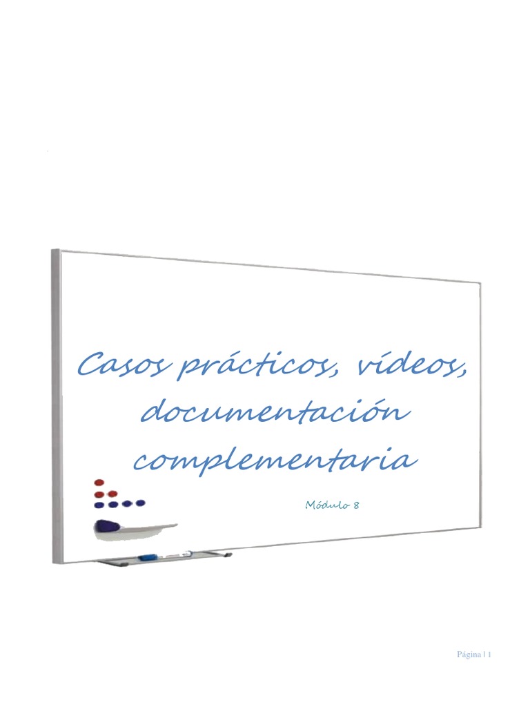 UD 8 1 Caso Practico, Video, Documentacion | PDF | Auditoría