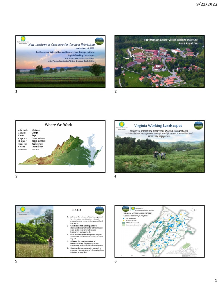 Section 6 | PDF | Conservation Biology | Grassland