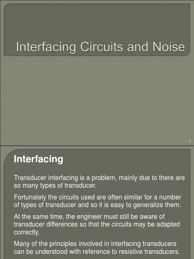 AIA11-Interfacing Circuits and Noise | PDF | Signal To Noise Ratio ... AIA11-Interfacing Circuits and Noise | PDF | Signal To Noise Ratio ...