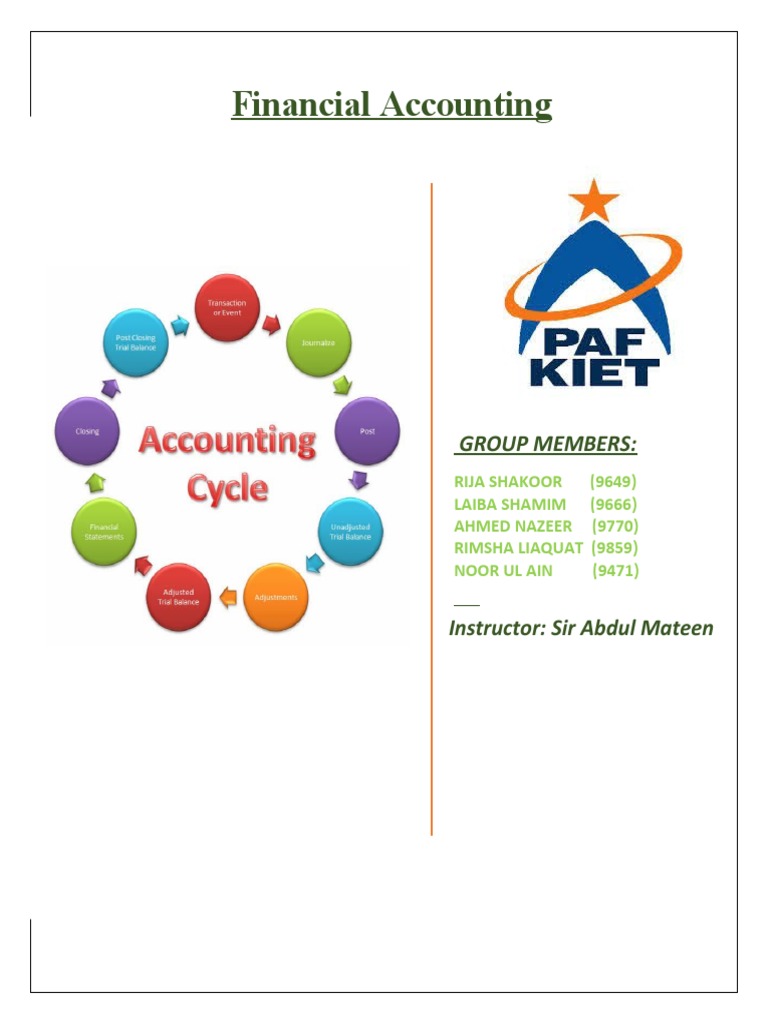 Accounting Cycle Report | PDF | Debits And Credits | Balance Sheet
